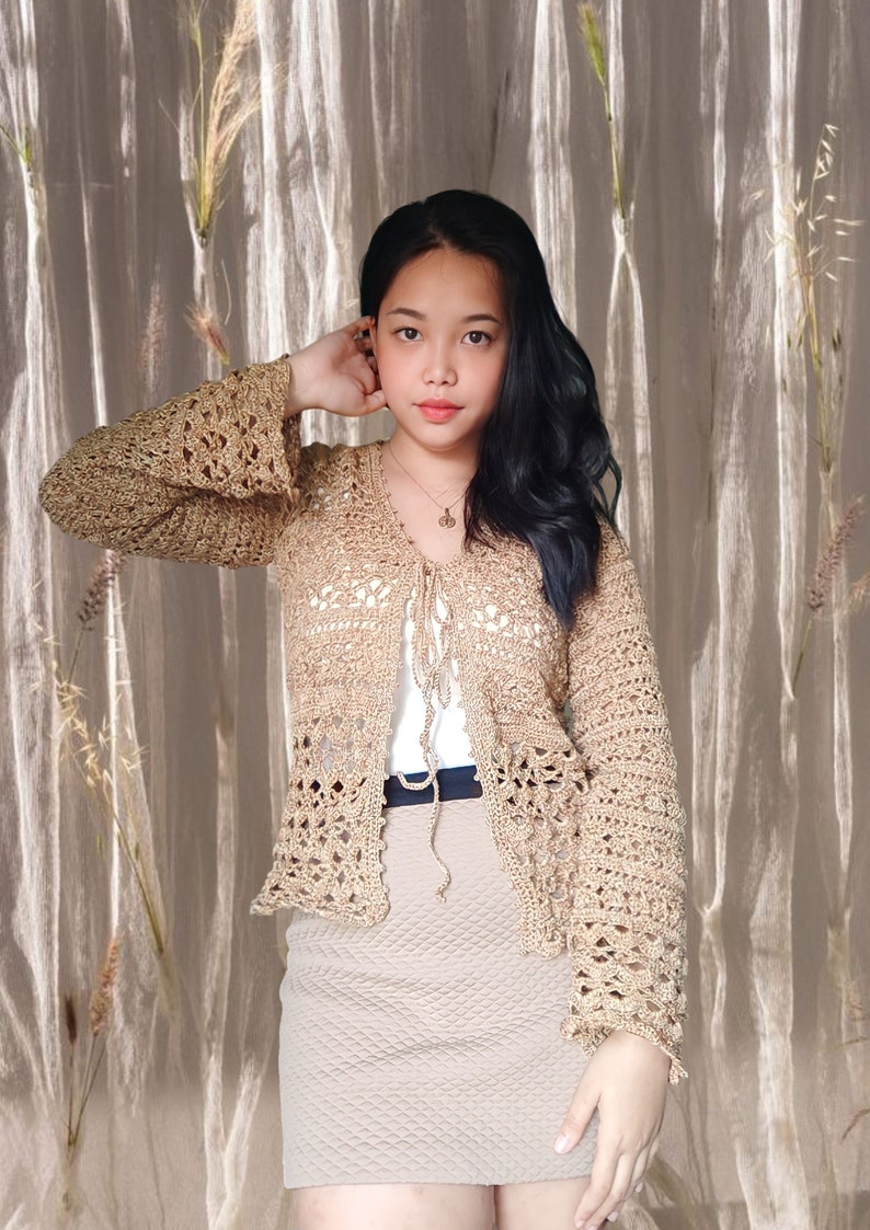 Moondance Cardigan Digital PDF Crochet Pattern - Etsy