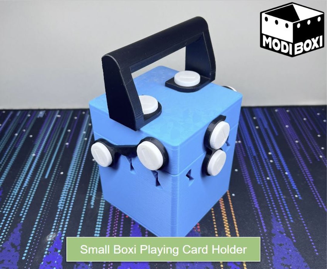 Playing Card Deck Holder Small Modi Boxi - Etsy