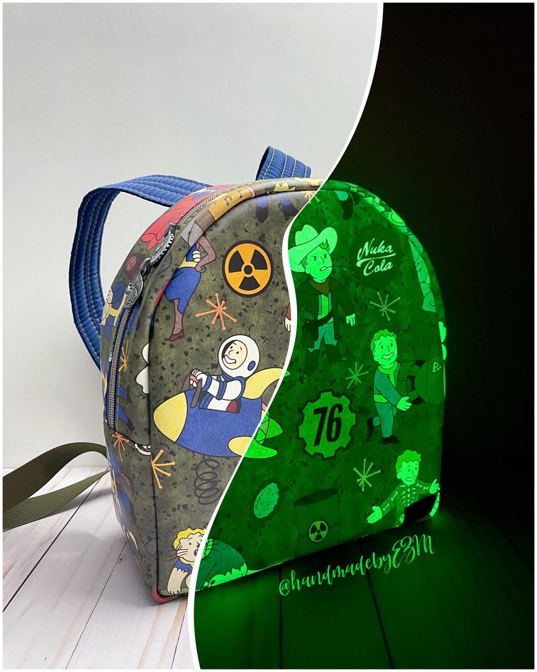 Radioactive Mini Backpack - Etsy