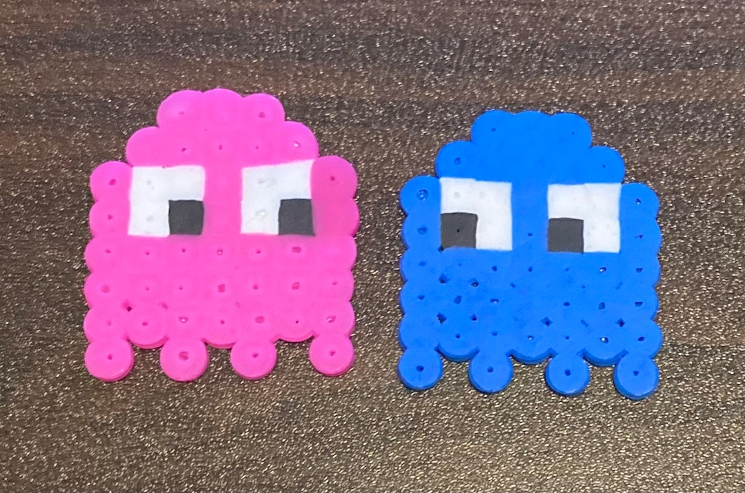 Perler Bead Pac Man Ghosts - Etsy