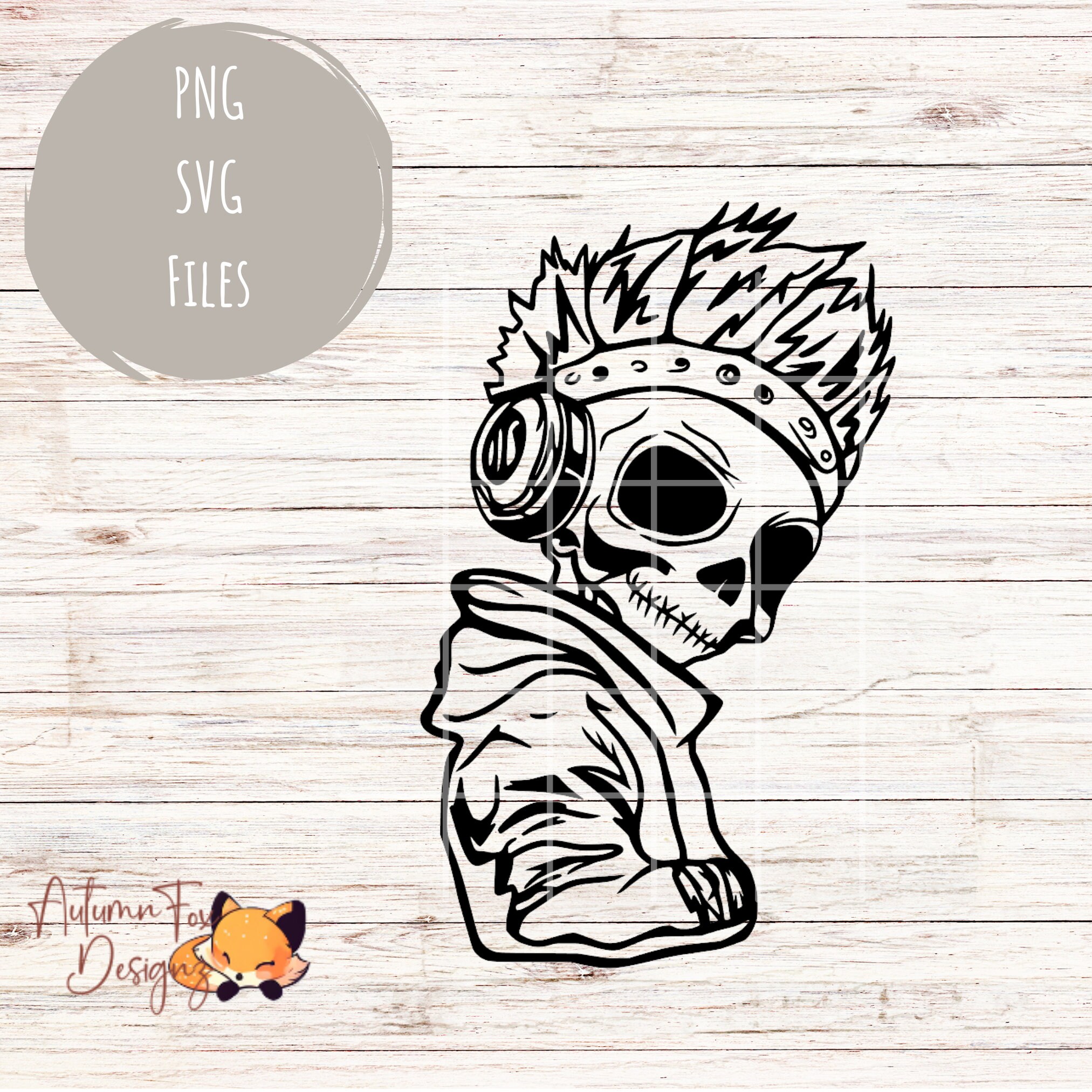 Skull Boy With Headphones Svg and Png Files | Skull DJ | Sublimation ...