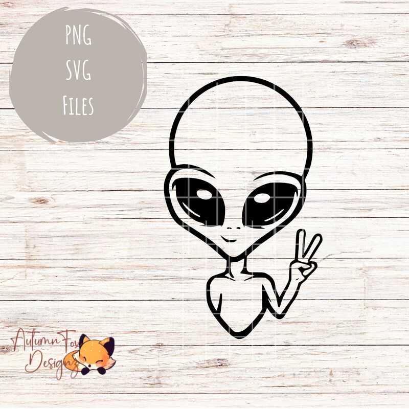 Alien Svg - Etsy