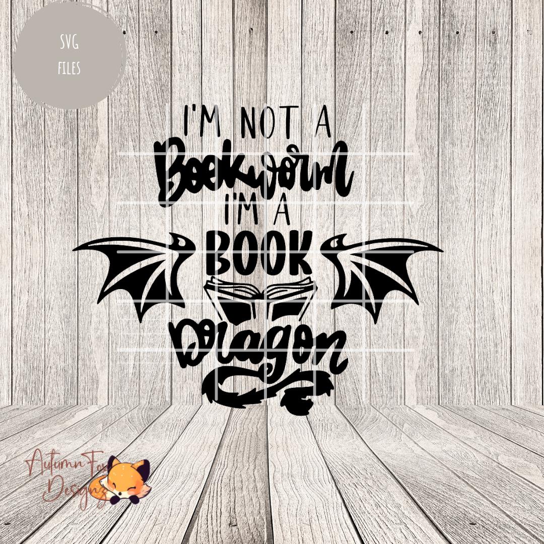 Book Dragon Svg | Book Dragon | Book Dragon Shirt | Print Svg | Decal ...