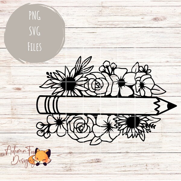 Flower Monogram - Etsy