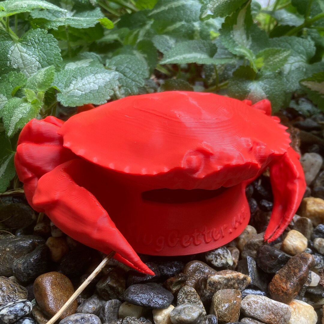 Slug-eating Crab! Protect Your Plants With This Decorative Slug Trap ...