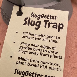 Dome-style Garden Slug Trap. Decorative Trap to Protect Flowers and ...