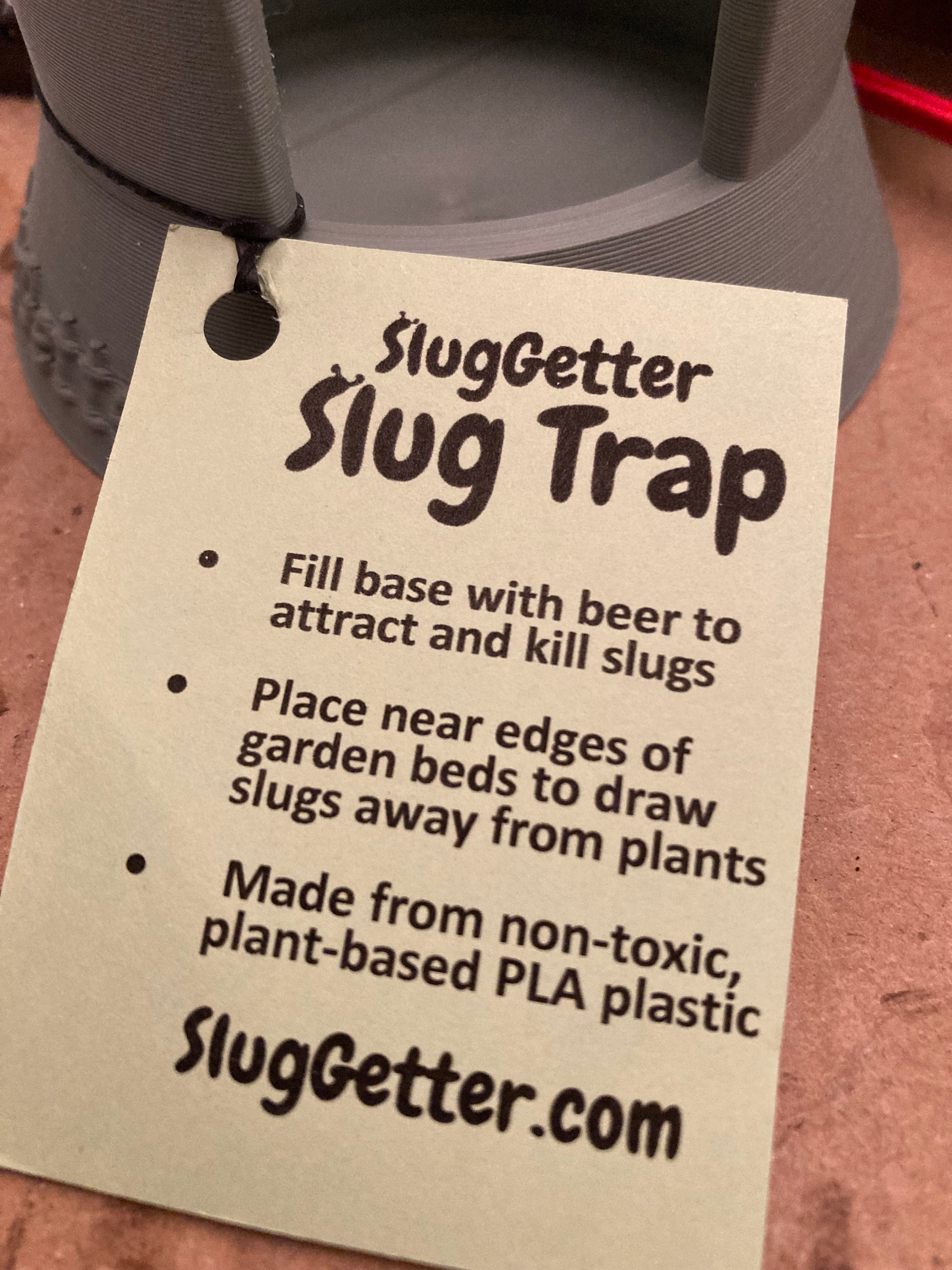 Dome-style Garden Slug Trap. Decorative Trap to Protect Flowers and ...