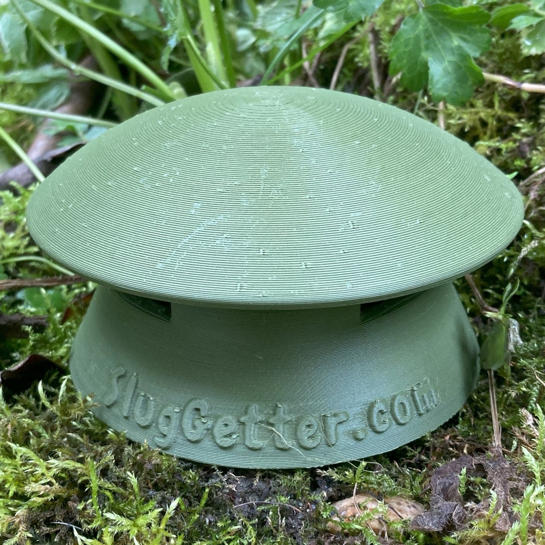 Dome-style Garden Slug Trap. Decorative Trap to Protect Flowers and ...