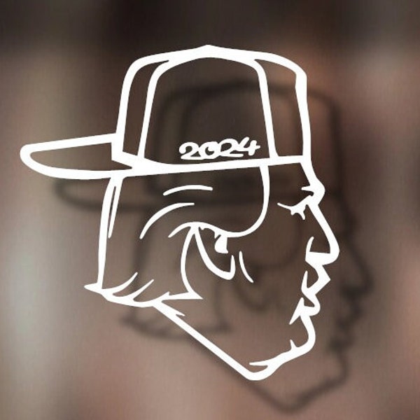 Trump Backwards Hat Svg - Etsy