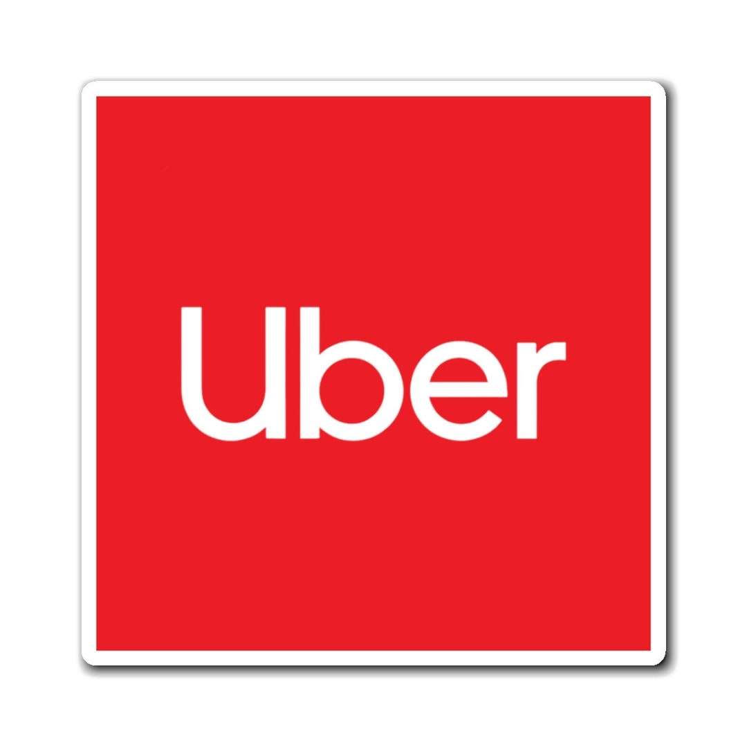 Uber Magnet Easy On/easy off High Quality Ridesharing Food Delivery - Etsy