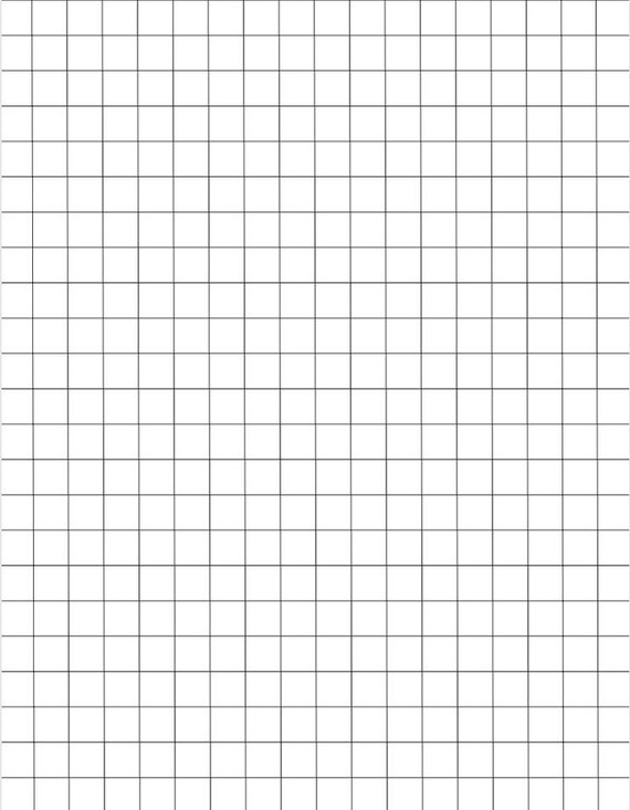 Half Inch Grid Paper