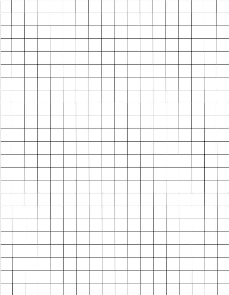 1/2 Inch Engineering Grid Paper (single Sheet PDF) - Etsy