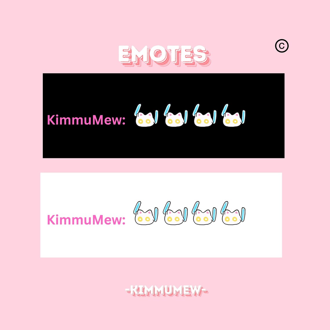 Cat Dance Emote | Rave Cat Emote | White Cat Blob | Cute | Kawaii ...