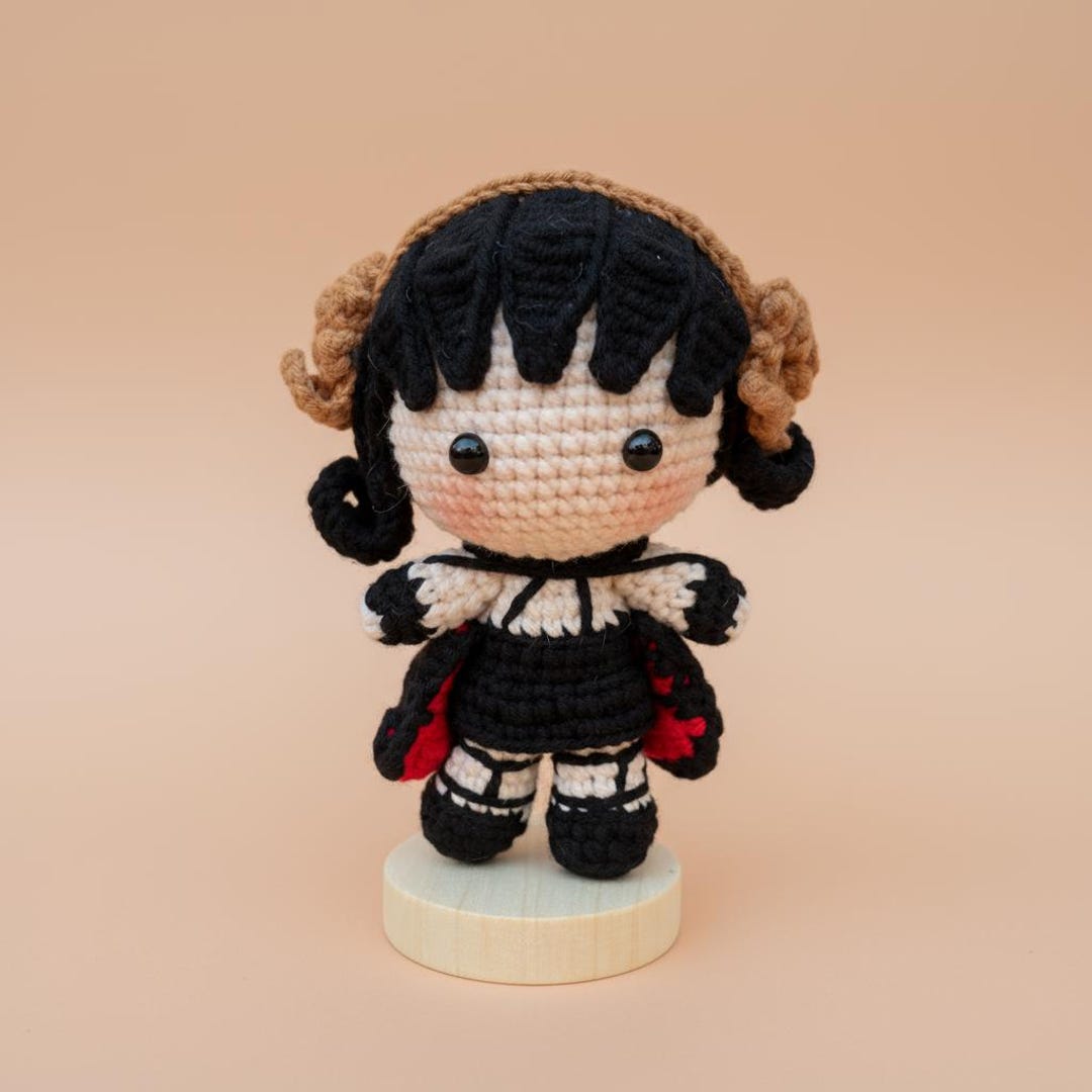 Crochet Yor Forger Plush – Spy X Family Amigurumi Doll – Handmade Anime ...