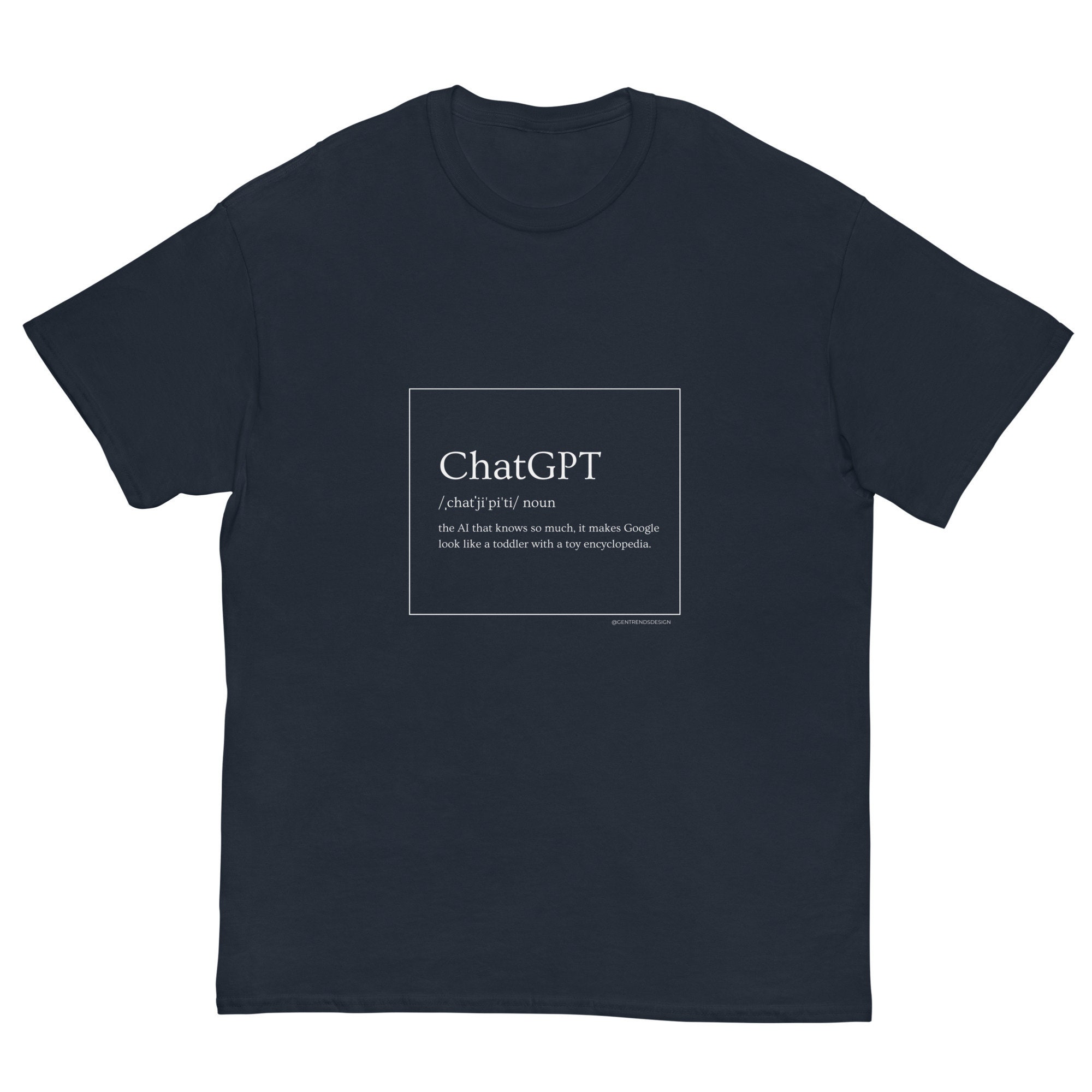 Chatgpt Definition (sarcasm) - Men's Classic Tee - Etsy