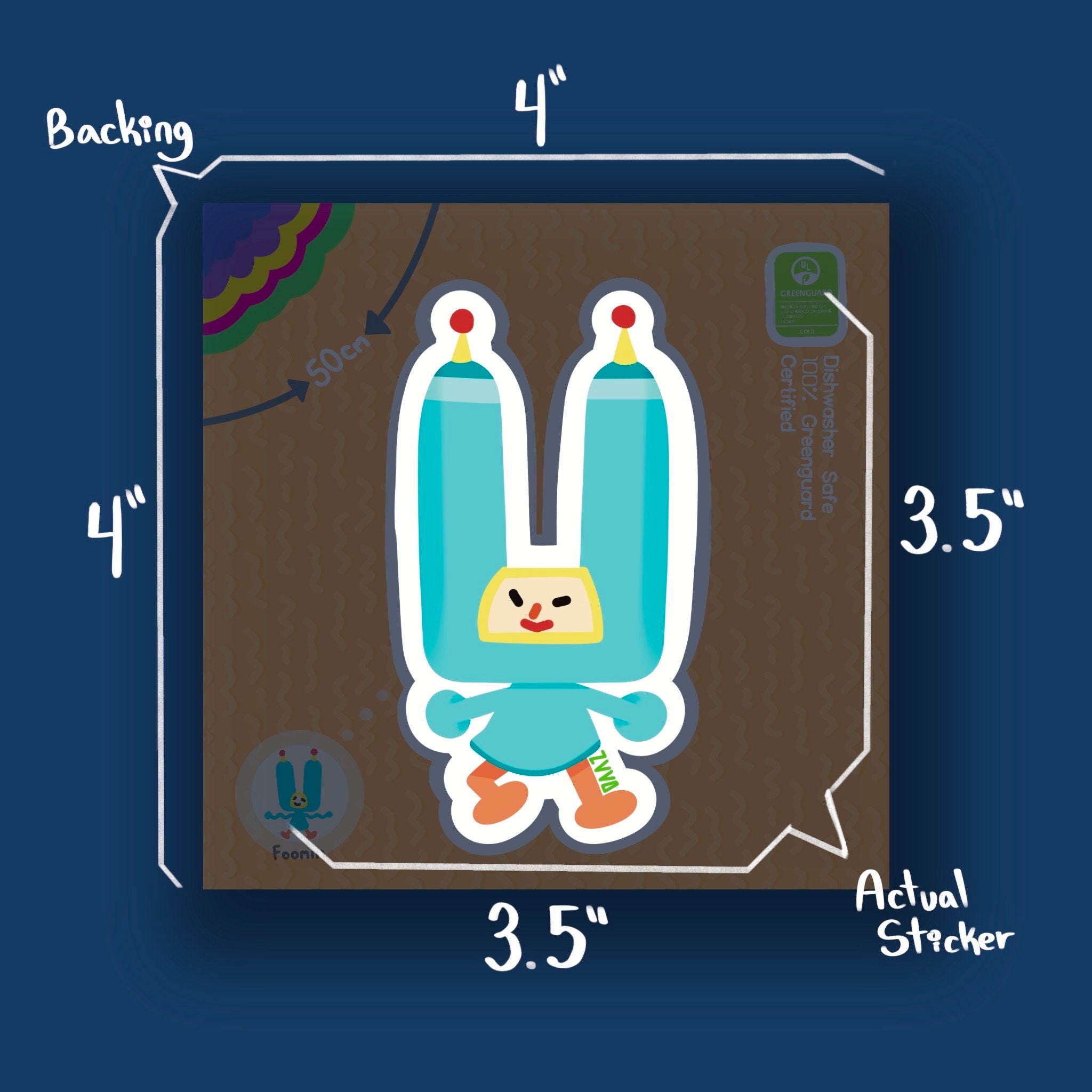 Foomin Sticker - Eco-friendly Weatherproof Vinyl - Katamari Damacy - Etsy