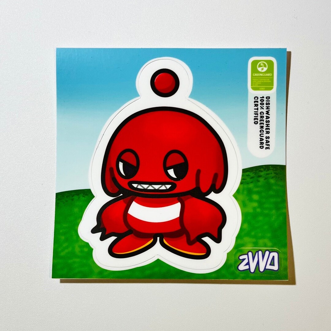 Knuckles Chao Eco-friendly Weatherproof Vinyl Sticker - Etsy