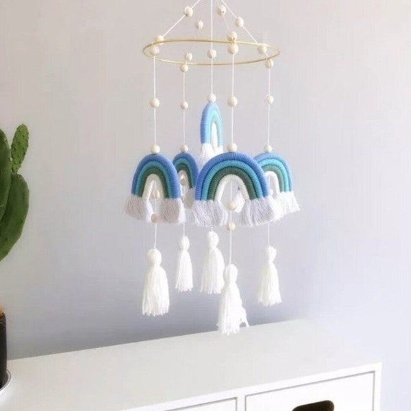 Rainbow Mobile - Etsy
