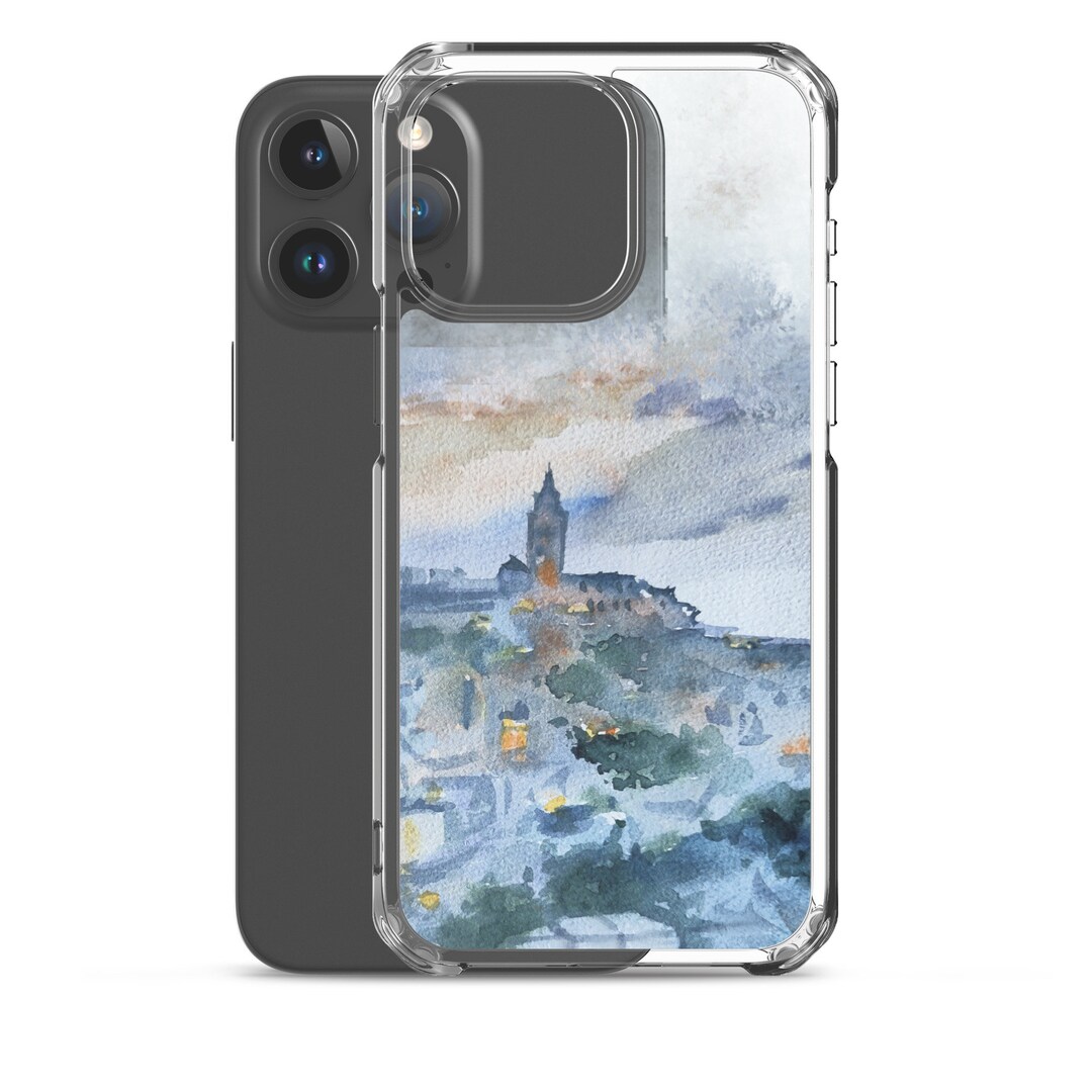 Matera Watercolor iPhone Case - Etsy
