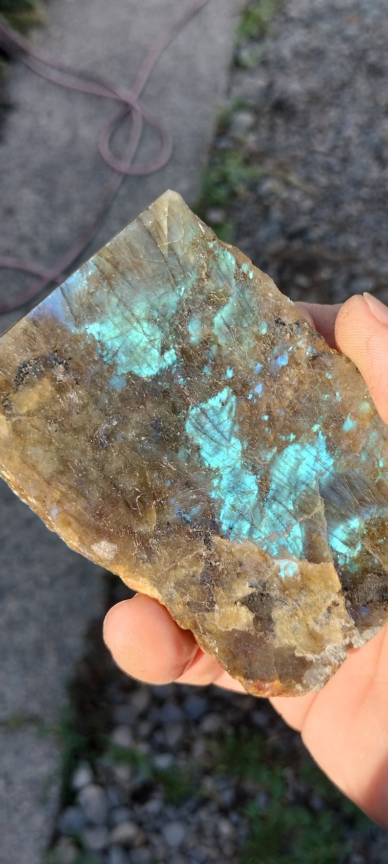 Beautiful Labradorite Slab Lots of Color - Etsy