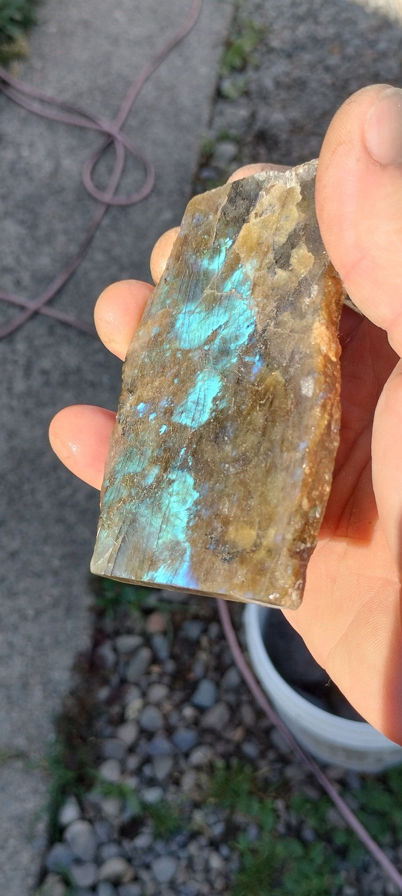 Beautiful Labradorite Slab Lots of Color - Etsy