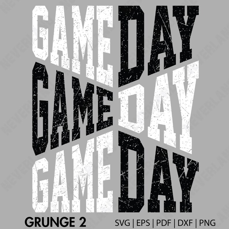 Retro Checkered Game Day PNG, SVG, PDF, Dxf, Eps Files for Sublimation ...