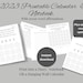 Printable 2023 Calendar Notebook Wall Calendar. Lots of - Etsy