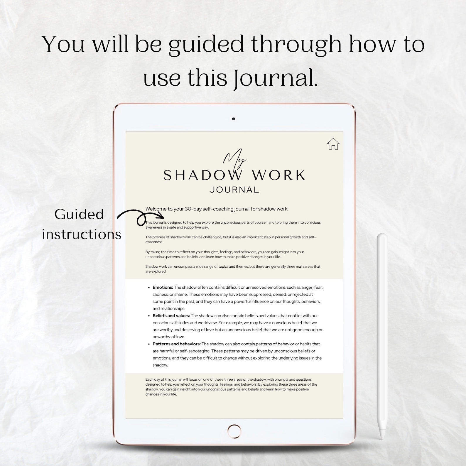 Shadow Work Journal Prompts Book of Shadows Mental Health Printable ...