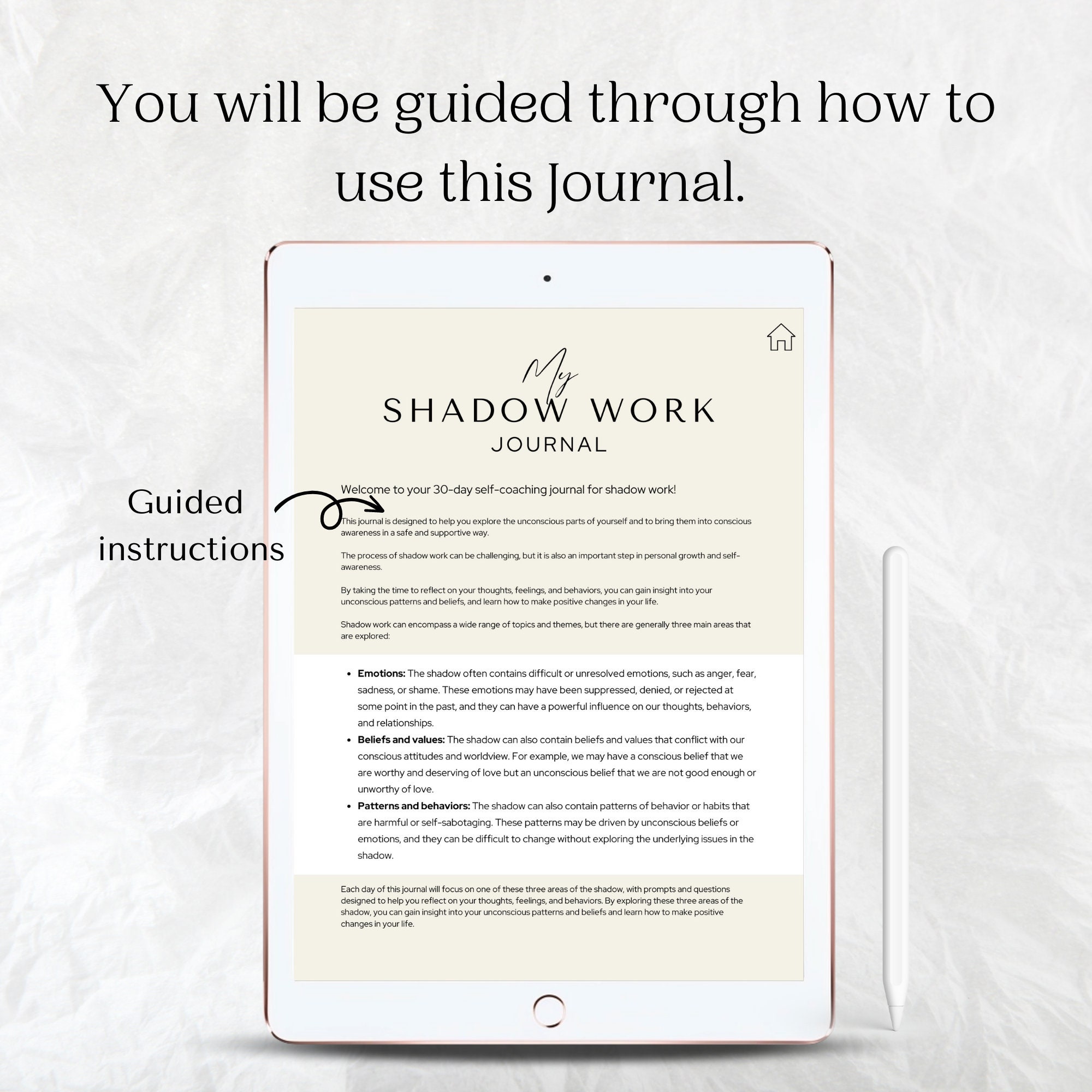 Shadow Work Journal Prompts Book of Shadows Mental Health Printable ...