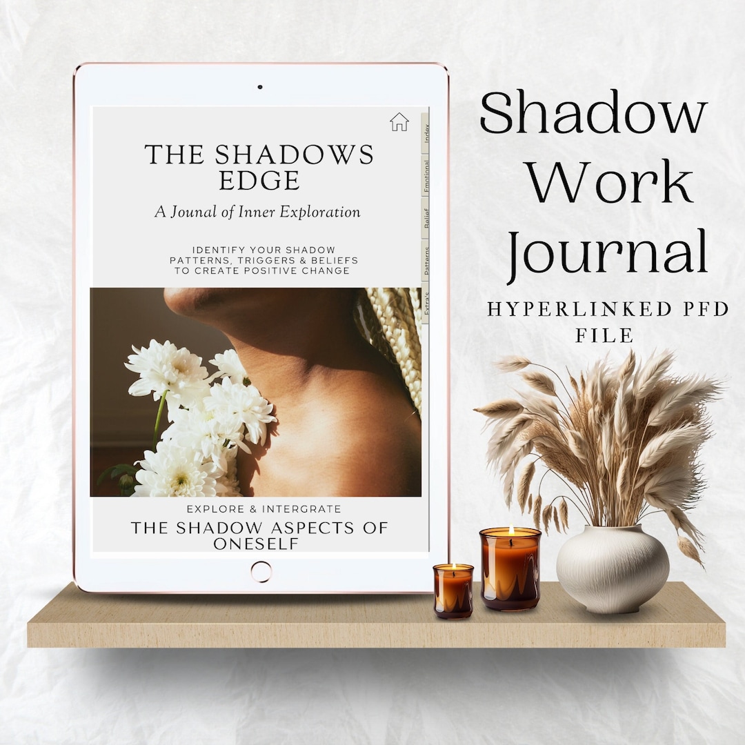 Shadow Work Journal Prompts Workbook Book of Shadows Therapy - Etsy