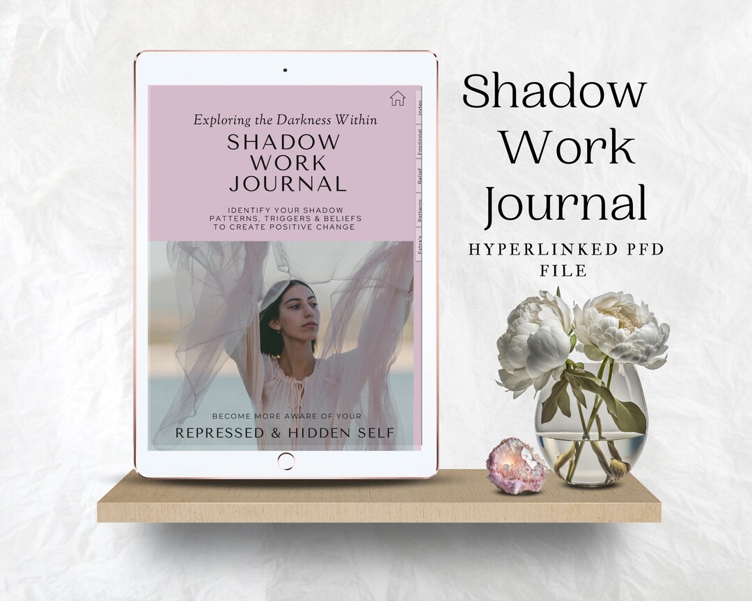Shadow Work Journal Prompts Workbook, Book of Shadows, Therapy Journal ...