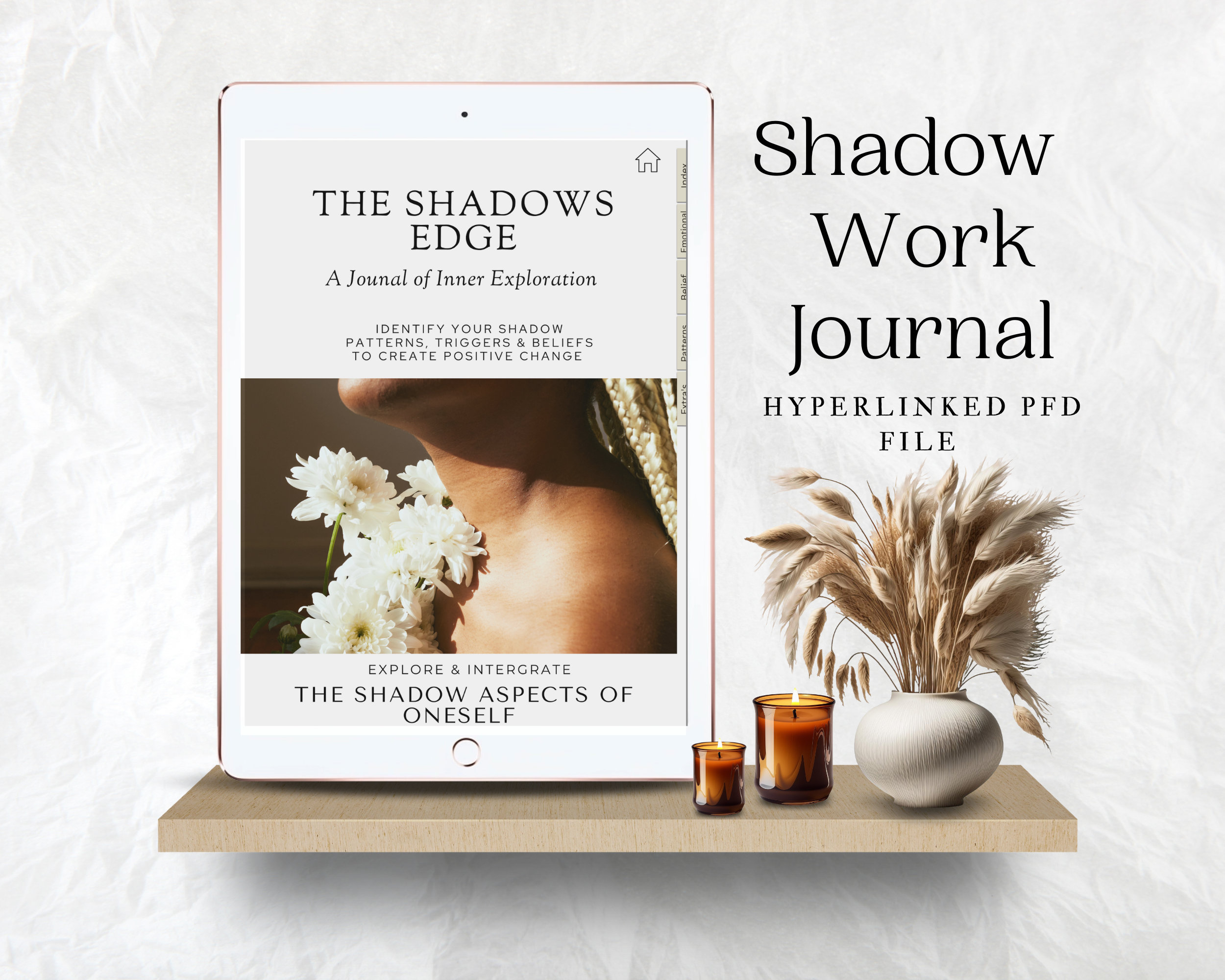 Shadow Work Journal Prompts Workbook, Book of Shadows, Therapy Journal ...