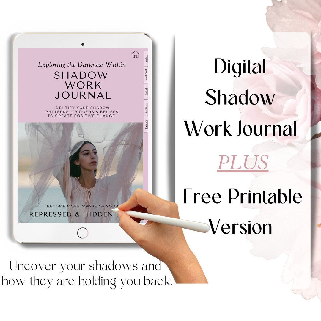 Shadow Work Journal Prompts Book of Shadows Mental Health Printable ...