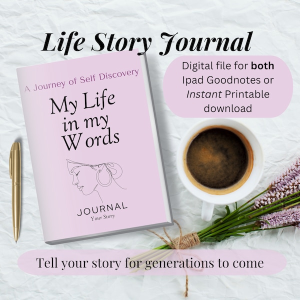 Life Story Journal - Etsy