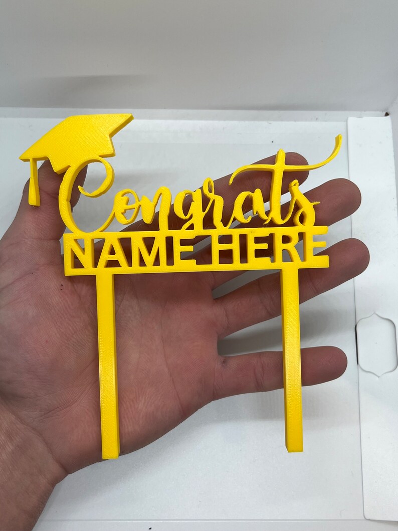 Graduation Cake Topper - Etsy