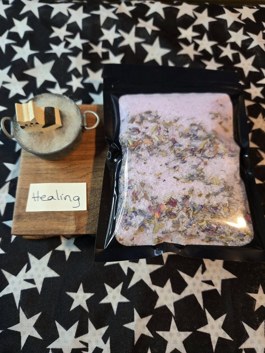 Healing, Bath Salts Infused With Herbs for Intention and Manifestation ...