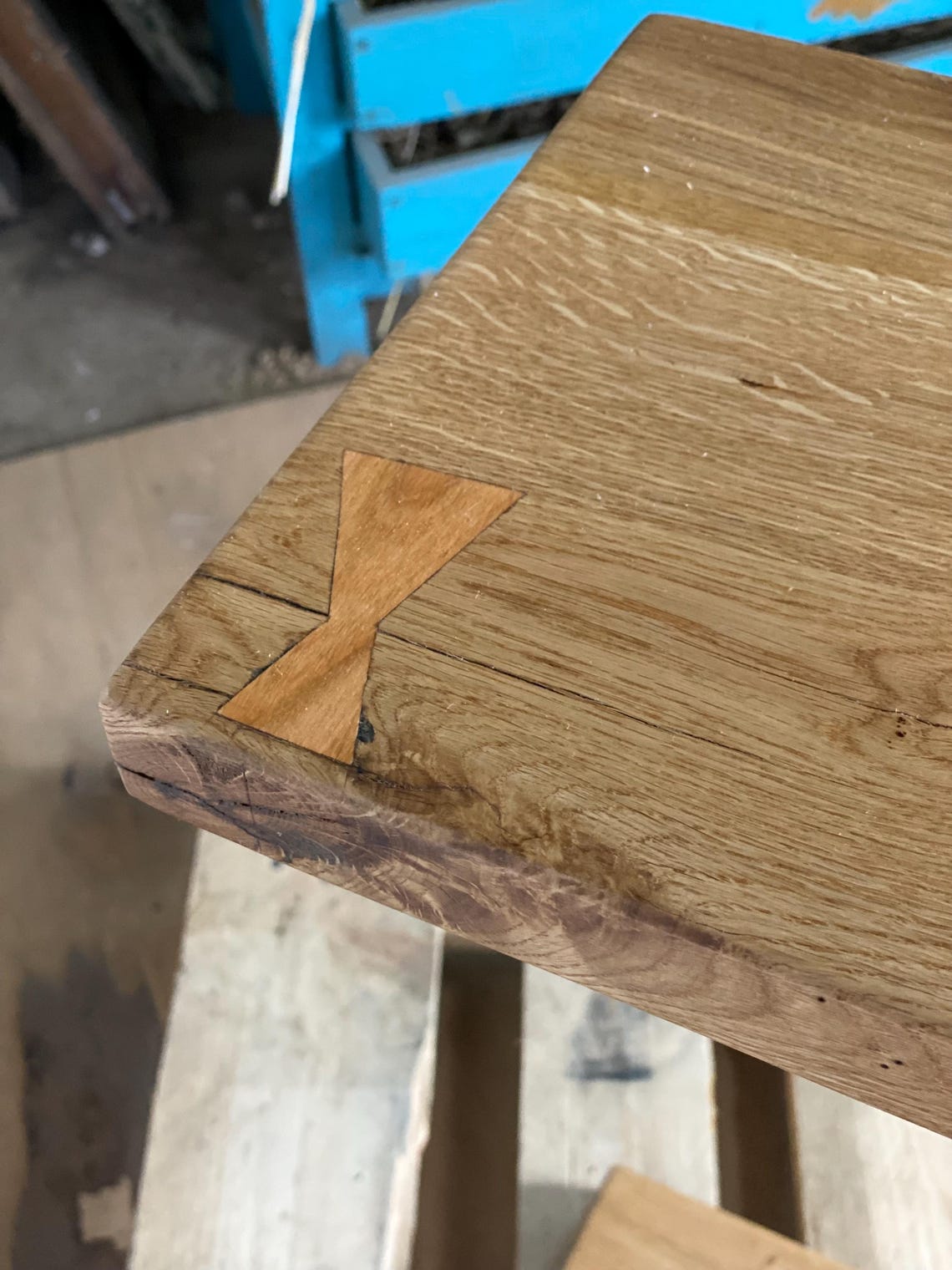 Solid Oak Side Table Dovetailed Oak Side Table Dovetailed Oak Bench - Etsy