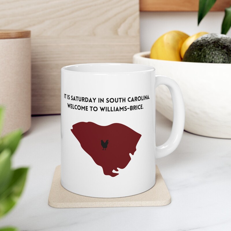 South Carolina Mug - Etsy