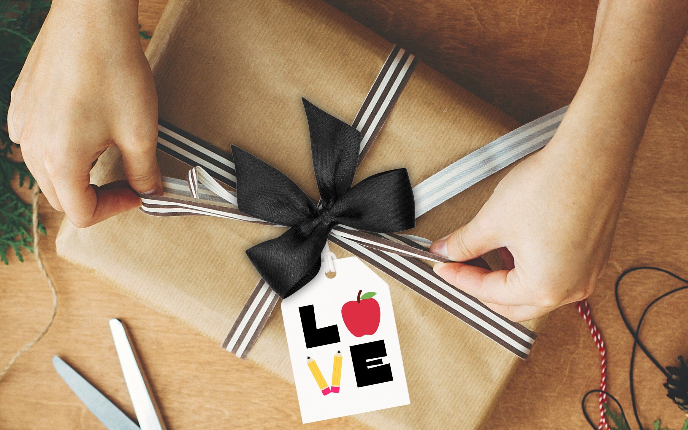 Printable Gift Tag Back to School Gift Tag Instant Digital Download ...