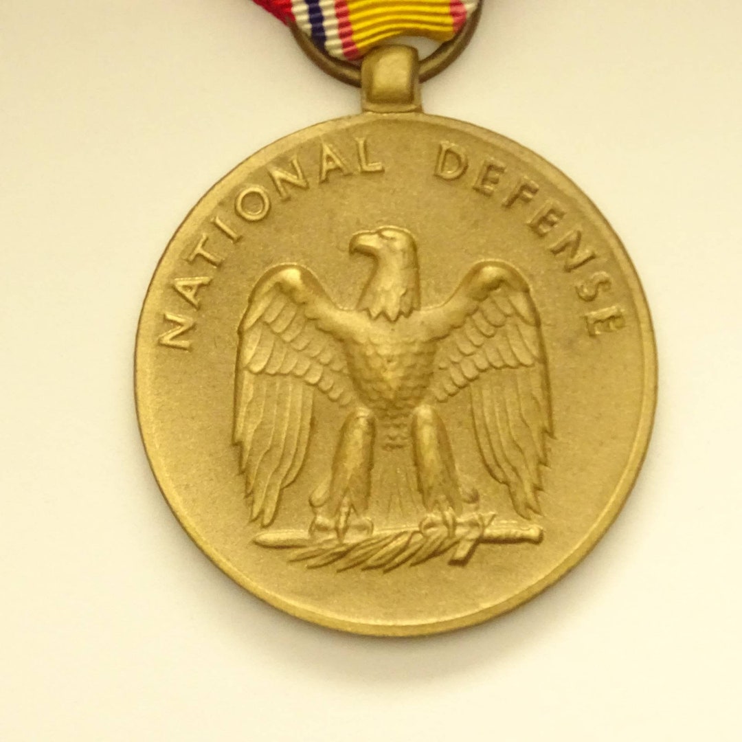 National Defense Service Medal. - Etsy