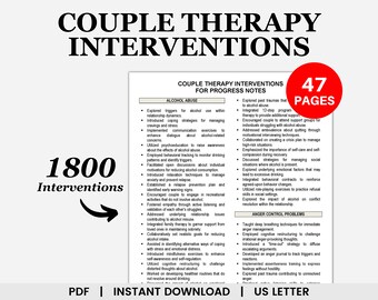 Child Therapy Interventions for Progress Notes, Therapeutic ...