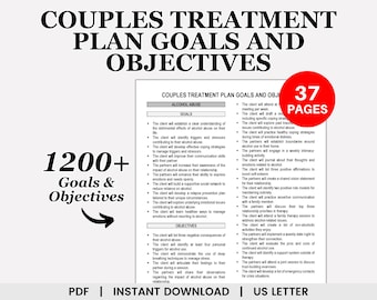 Adolescent Treatment Plan Goals and Objectives, Therapy Goals and ...