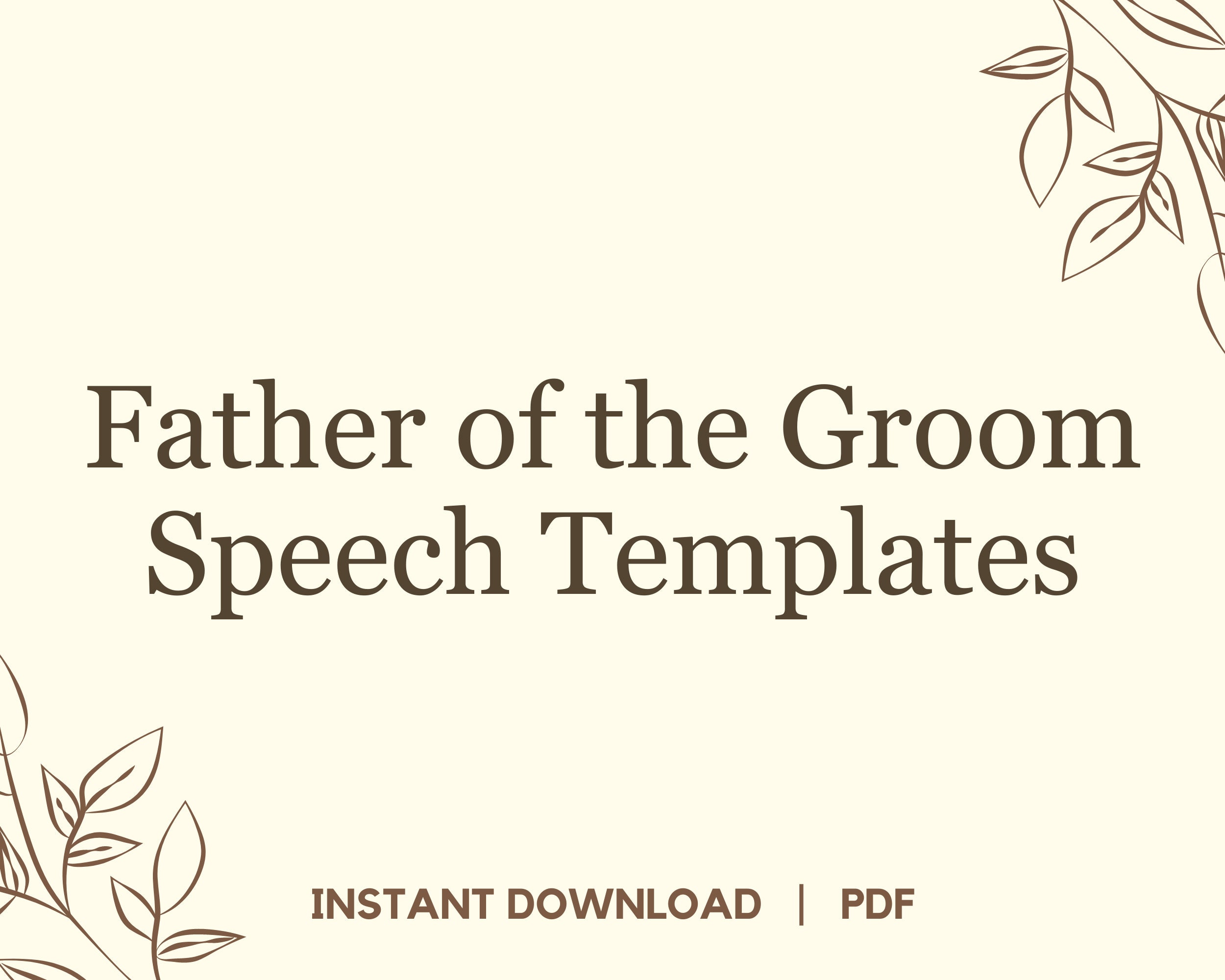 Father of the Groom Speech Templates, Father of Groom Speech, Dad ...