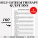 Self Esteem Therapy Questions, Confidence Therapy, Self Confidence ...