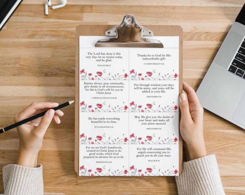 Birthday Bible Verse Cards, Bible Quotes, Scripture Cards, Prayer Cards ...