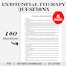 Existential Therapy Questions, Existential Questions, Existential ...