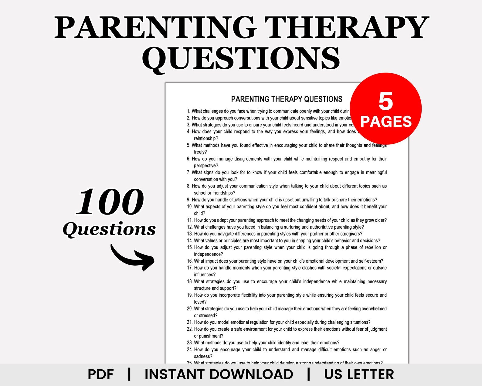 Parenting Therapy Questions, Parenting Questions, Family Therapy ...