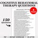 Cognitive Behavioral Therapy Questions, CBT Questions, CBT Therapy ...