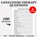 Loneliness Therapy Questions, Codependency Therapy, Social Isolation ...