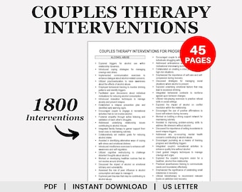 Adolescent Therapy Interventions for Progress Notes, Therapeutic ...